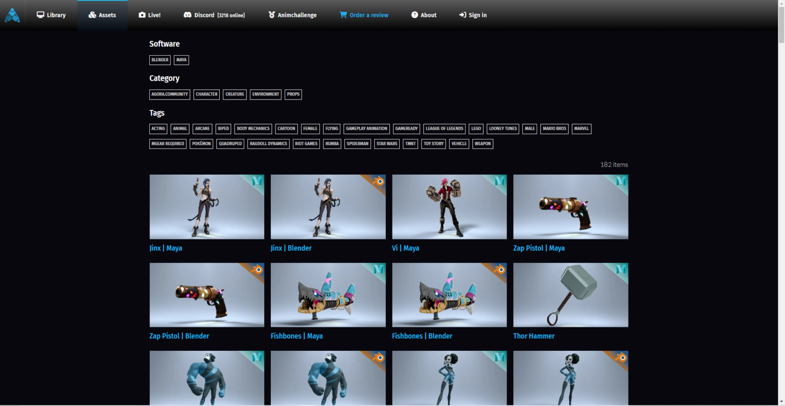 Rigの紹介 | アニもぐCG